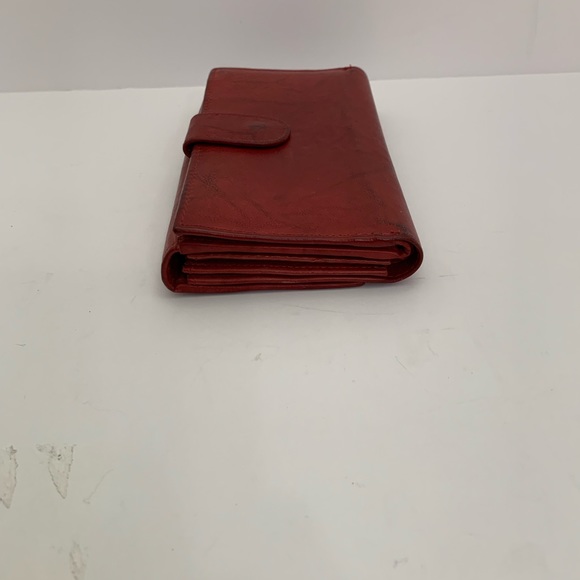 Firenze | Bags | Sabani Firenze Vera Pelle Red Wallet | Poshmark